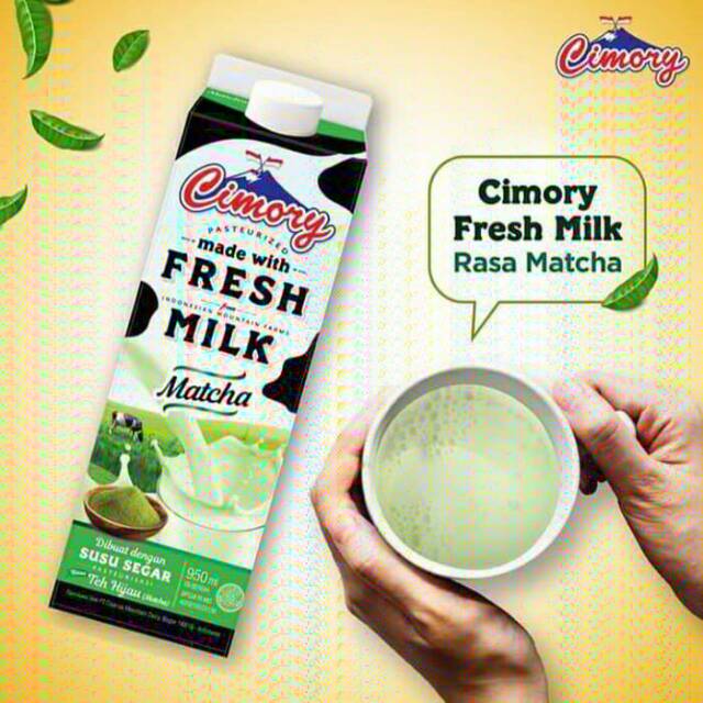 Cimory Matcha fresh milk - cari apa