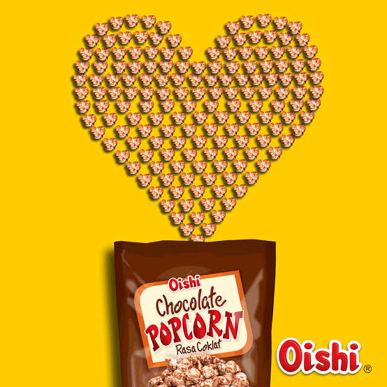 Oishi Chocolate Popcorn - cari apa