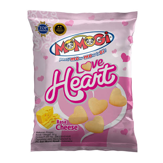 Momogi Cheese Heart - cari apa